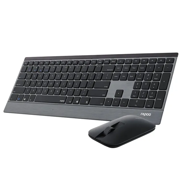 Original Rapoo 9500G 110-Key Multi-mode Wireless Bluetooth Keyboard ...