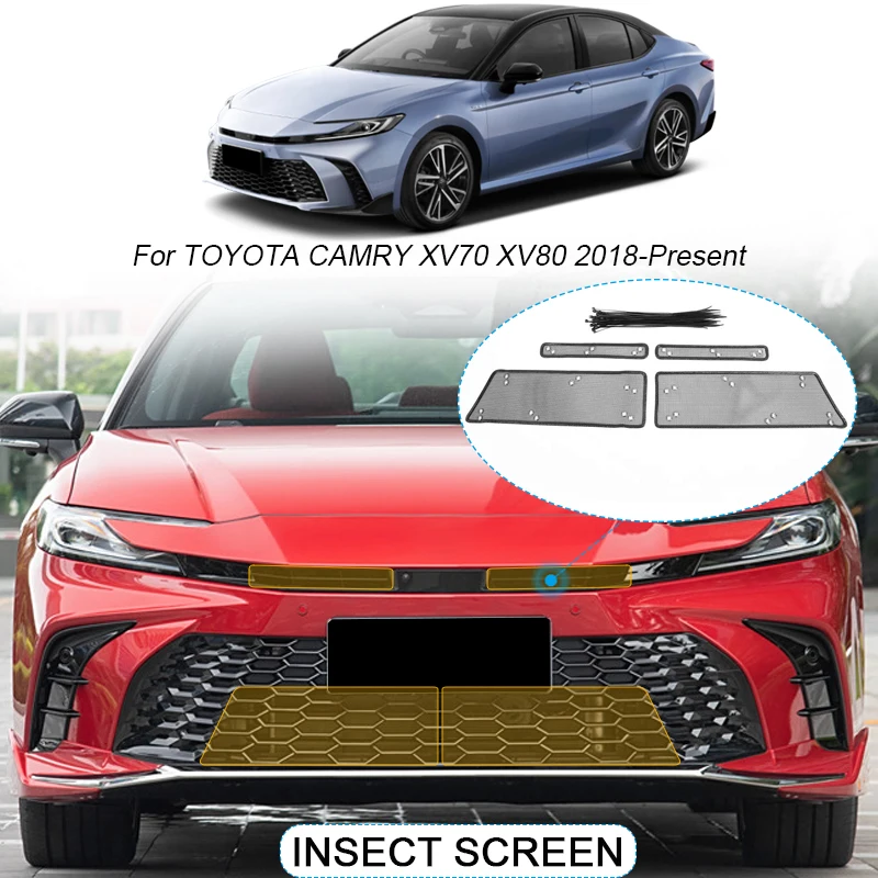 Car Insect-proof Air Inlet Protection Cover For Toyota Camry XV70 XV80 ...