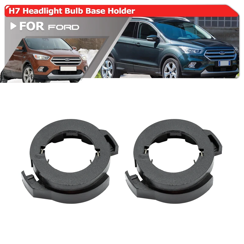 2x For Ford Kuga II 2017 2018 2019 H7 Led HID Headlight Bulbs Base ...