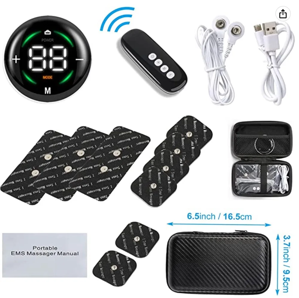 Generic Mini Wireless K5 Tens Ems Unit Muscle Stimulator Ems Body ...