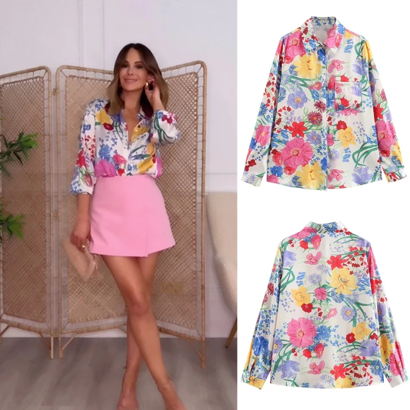 PB-ZA-women-s-clothing-2024-summer-new-Ruili-sweet-casual-lapel-long ...