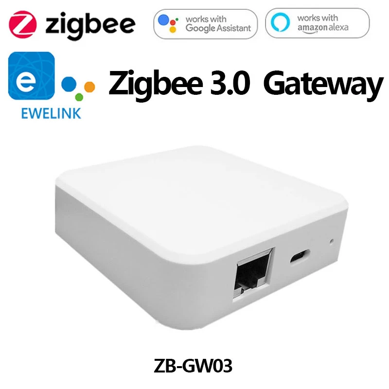 ZB GW03 Zigbee3.0 Smart Ethernet Bridge Wifi Gateway Hub Zigbee Producten Kan Worden Geflitst ...