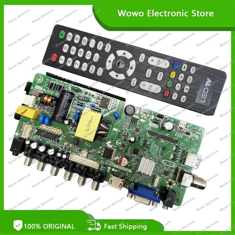 free-shipping-TP-VST59-PA671-Three-in-one-LED-LCD-driving-TV-board-HD ...