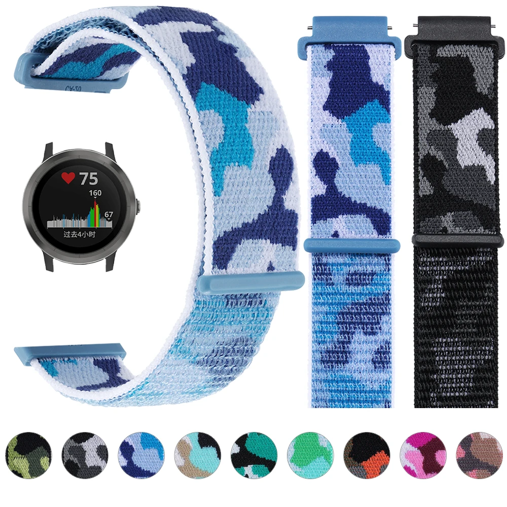 20mm-22mm-Band-Strap-for-Garmin-Forerunner-255-255S-645-245-Venu-2-Plus ...