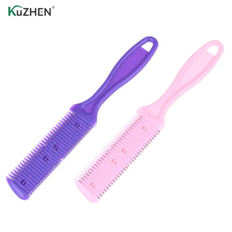 Hair Razor Comb Handle Hair Razor Cutting Thinning Comb Home Diy ...