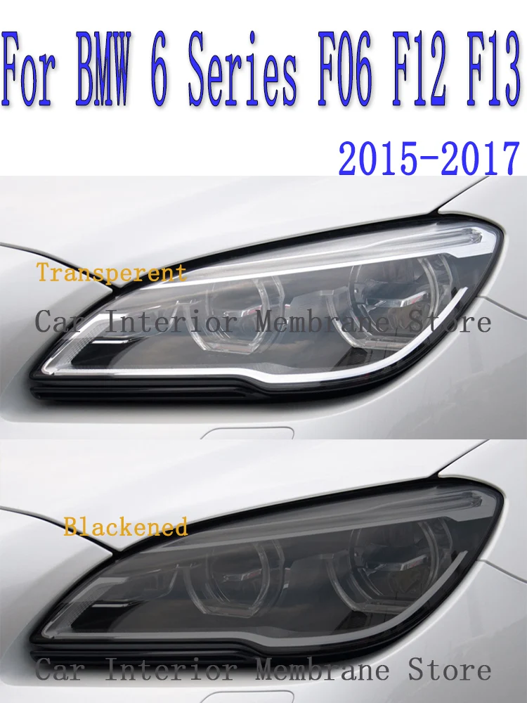 For-BMW-6-Series-F06-F12-F13-Car-Exterior-Headlight-Anti-scratch-Front ...