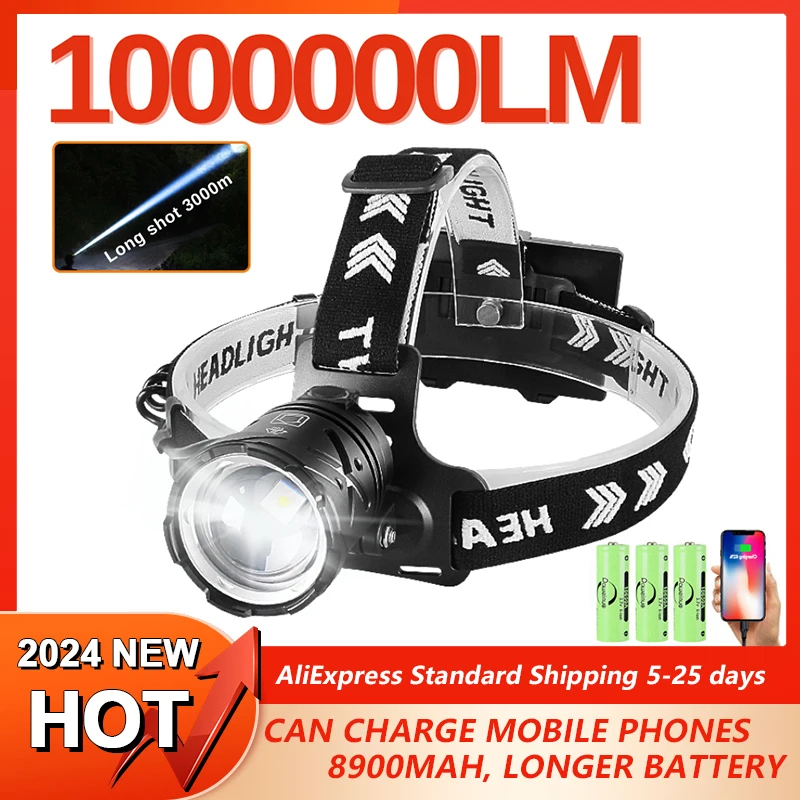 Super-Powerful-1000000LM-LED-Head-Lamp-Fishing-3-Modes-Head-Lantern-Led ...