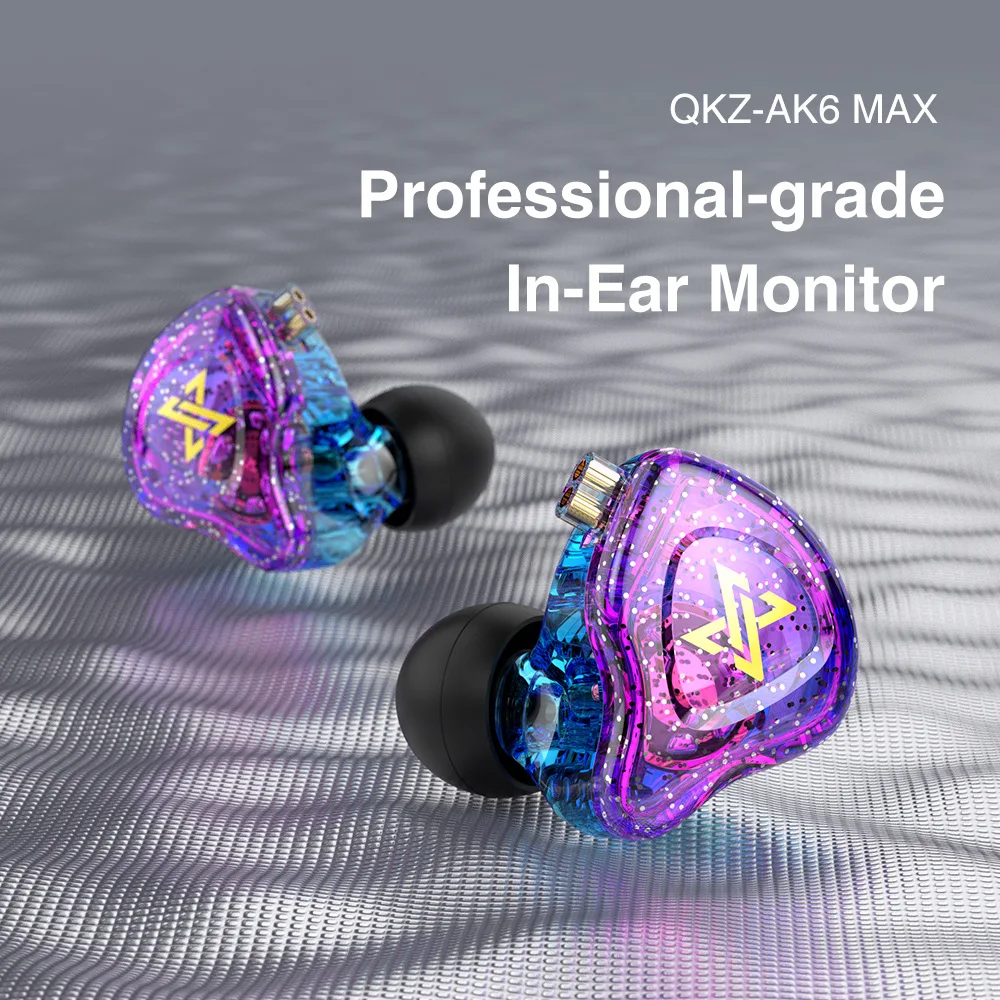 QKZ-AK6-MAX-3-5mm-In-ear-Earbuds-Dynamic-Drivers-Monitors-Earphone-HiFi ...