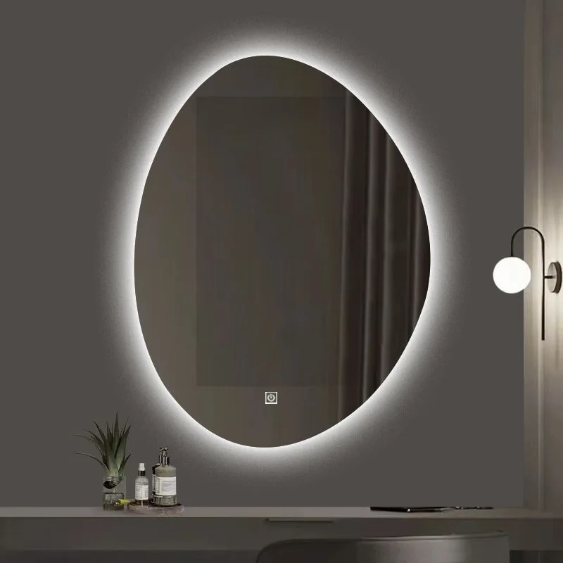 Led-Bathroom-Mirror-Irregular-Shaped-Makeup-Mirrors-Touch-Screen ...