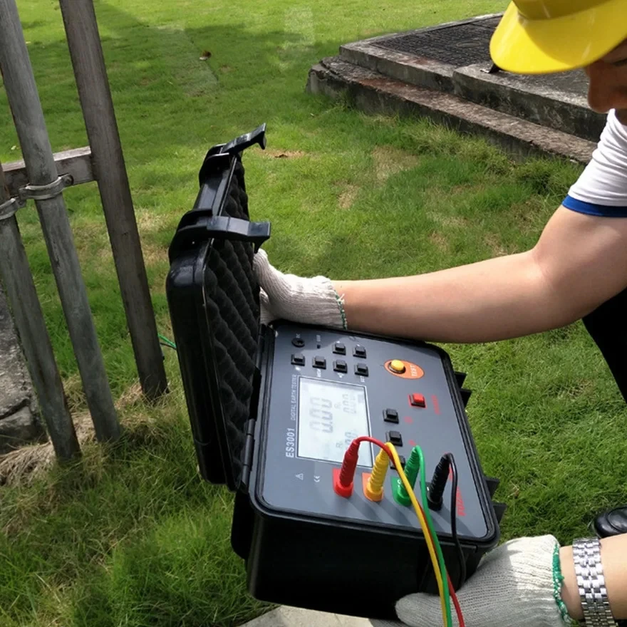 4-wire-soil-resistivity-grounding-resistance-tester-soil-resistivity ...