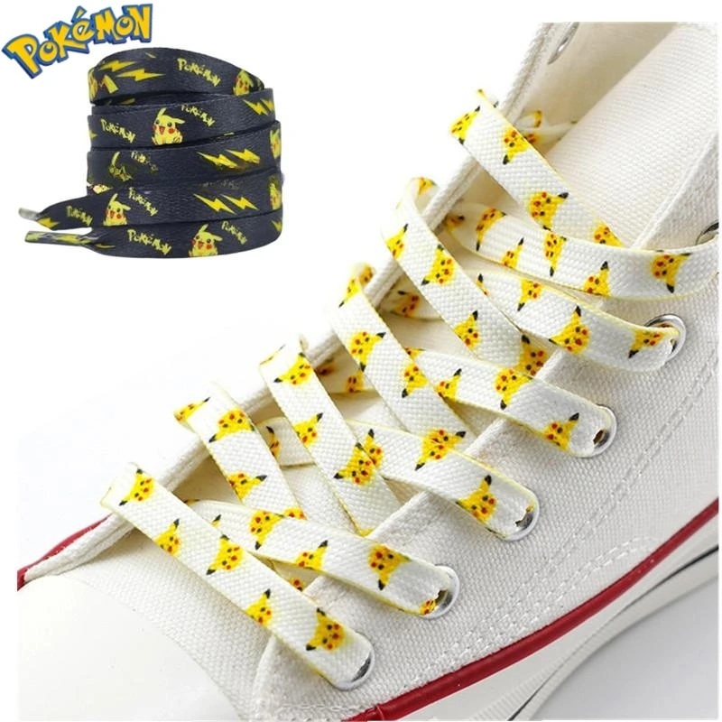 1pair-Pokemon-Anime-Shoelaces-Pikachu-Kawaii-Shoelaces-Cartoon-Squirtle ...