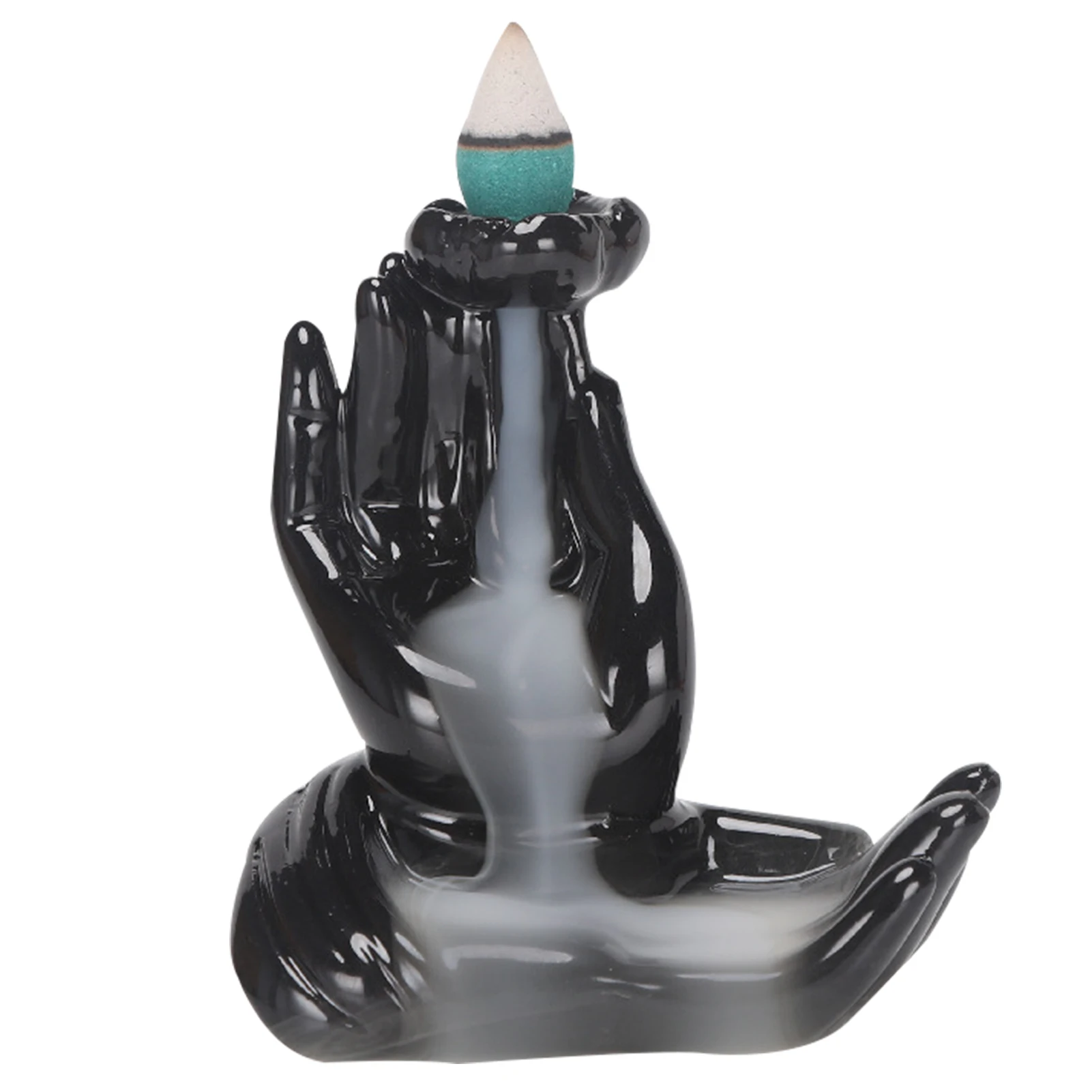 Yoga Waterfall Smoke Meditation Fresh Air Easy Clean Fragrance Backflow ...