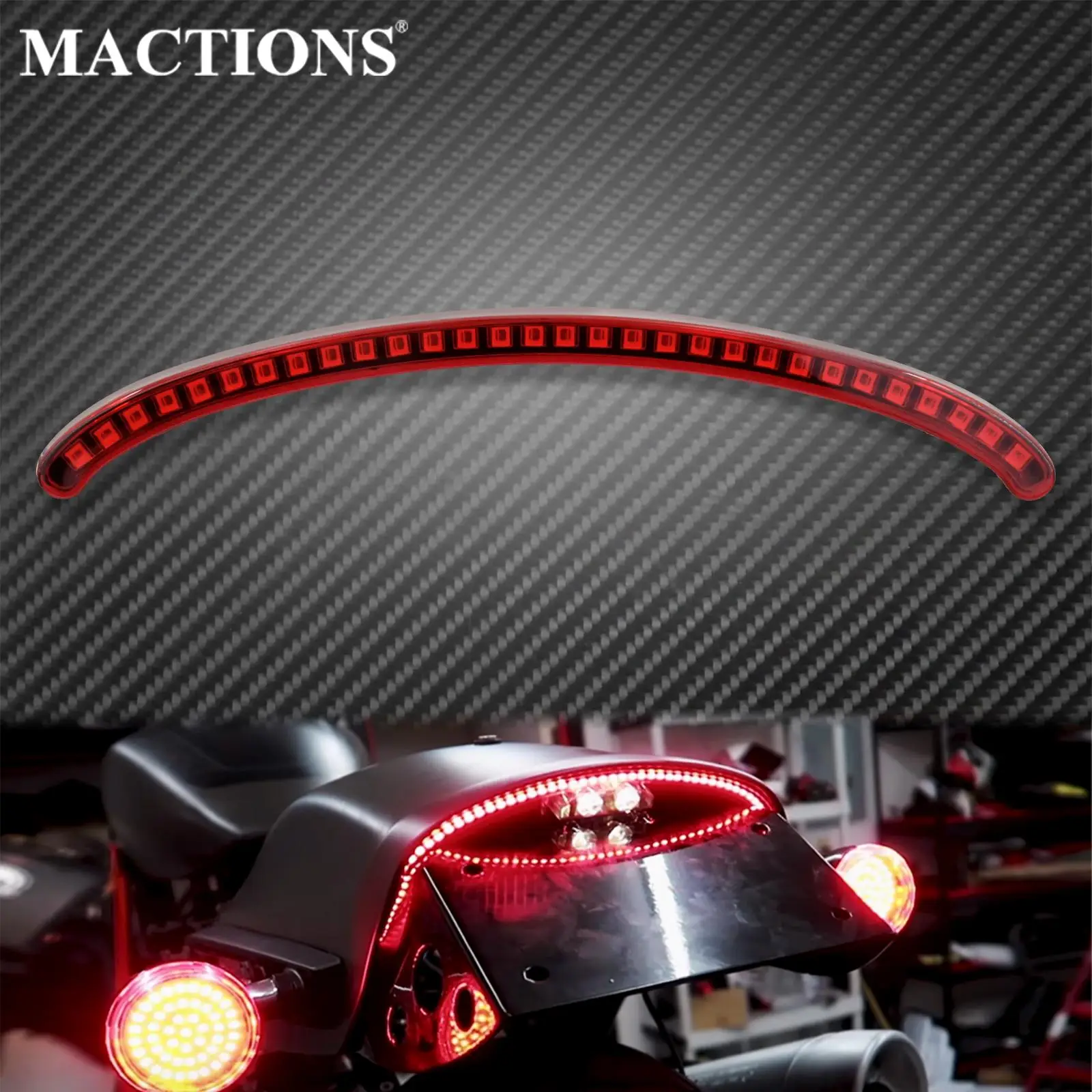 Motorcycle-Rear-Fender-LED-Taillight-Turn-Signal-Assembly-Running-Light ...