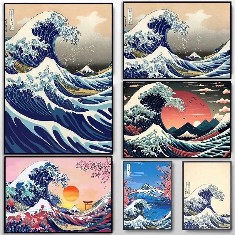The Great Wave of Kanagawa: Timeless Japanese Wave Painting Art for ...