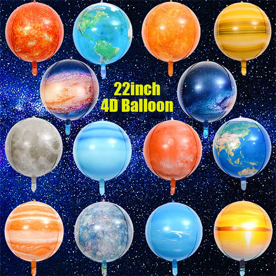 Immersion Blenders 12pcs Solar System Balloons - 22inch 3D Helium ...