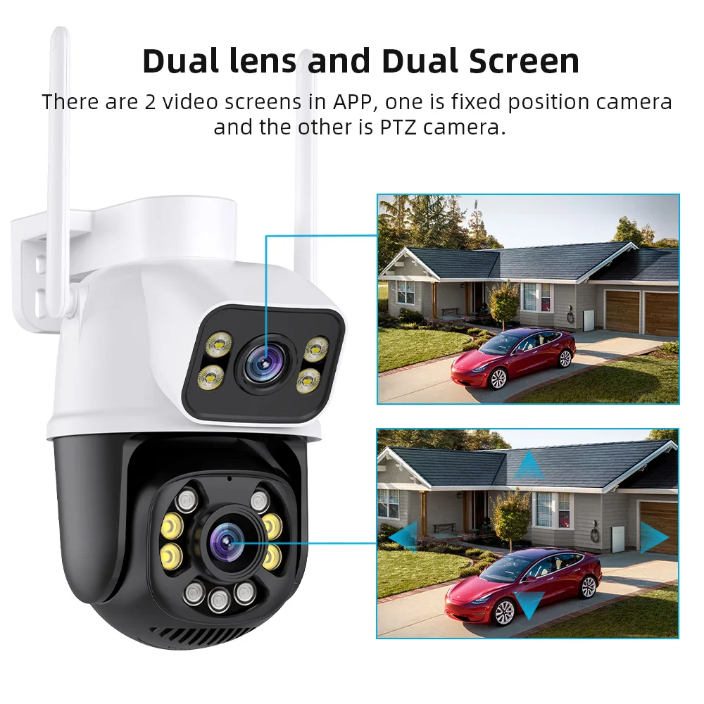 Generic Icsee Surveillance Camera Outdoor 4k Wifi Security Cameras ...