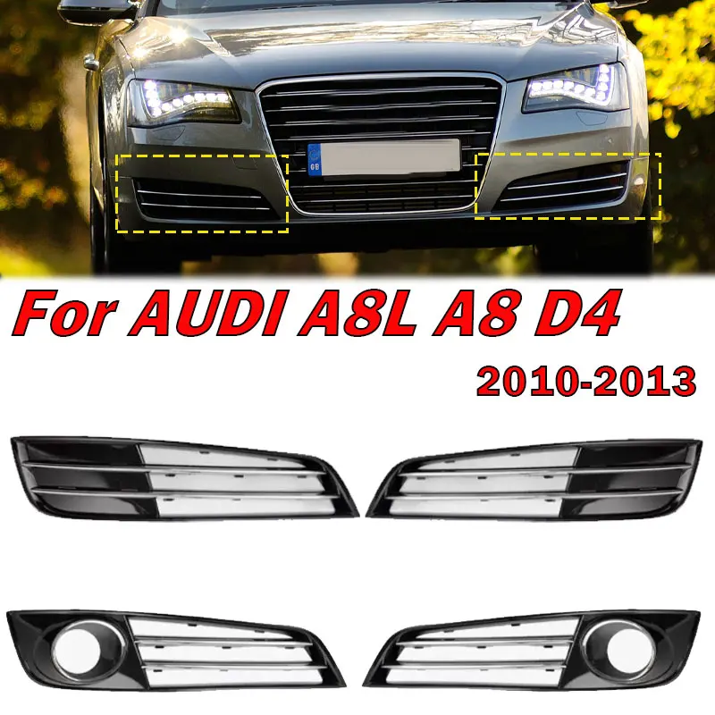 For-AUDI-A8L-A8-D4-2010-2011-2012-2013-Car-Left-Right-Side-Front-Chrome-Bumper.jpg