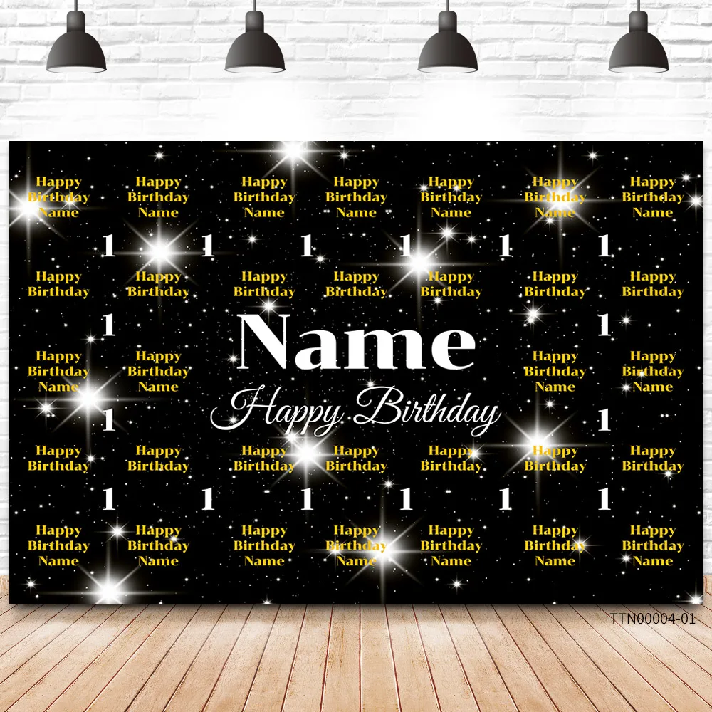 Customize-Name-Wedding-Birthday-Party-Happy-Sweet-Photography ...