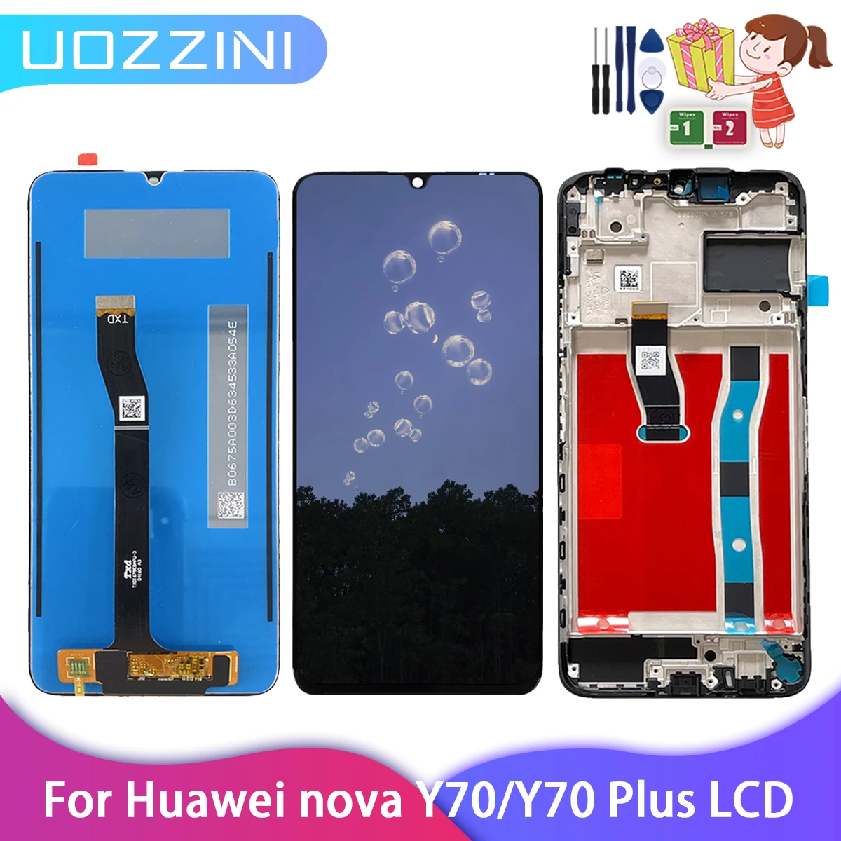 6-75-Display-For-Huawei-Nova-Y70-LCD-MGA-LX9-LCD-Screen-Touch-Panel ...