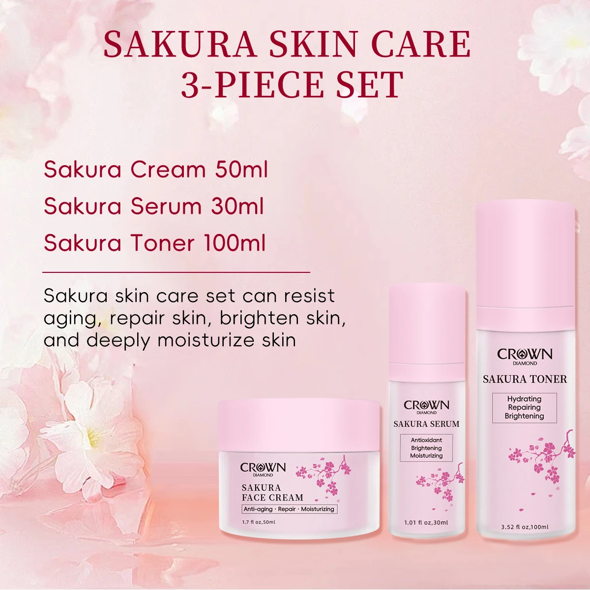 3pcs-Set-Japan-Sakura-Skin-Care-Sets-Original-Skincare-Face-Cream ...