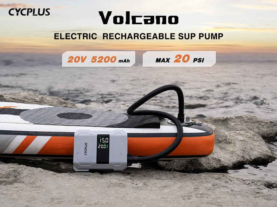 CYCPLUS Volcano Электрический насос для SUP | AliExpress