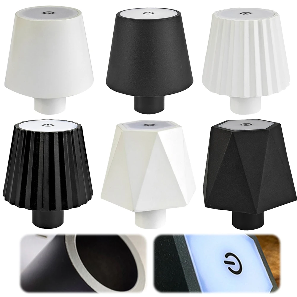 Dimmable-LED-Bottle-Lamp-USB-Rechargeable-Three-Color-Temperature ...