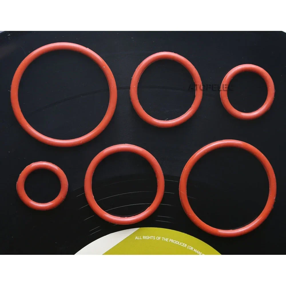 10pcs Vacuum Tube Damper Silicone Ring Fit 6Z4 12AX7 6SN7 EL34 EL84 ...