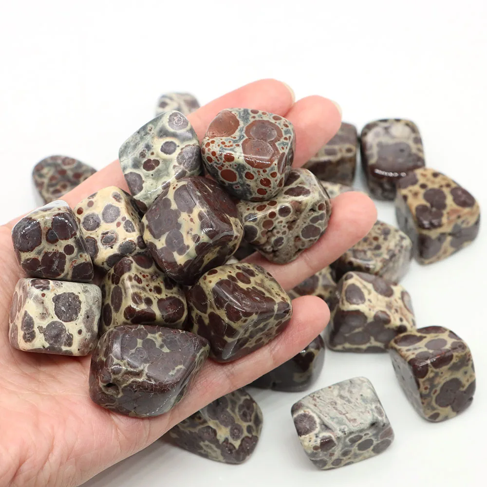 Natural-Variegated-Snowflake-Irregular-Tumbled-Stone-Reiki-Healing ...