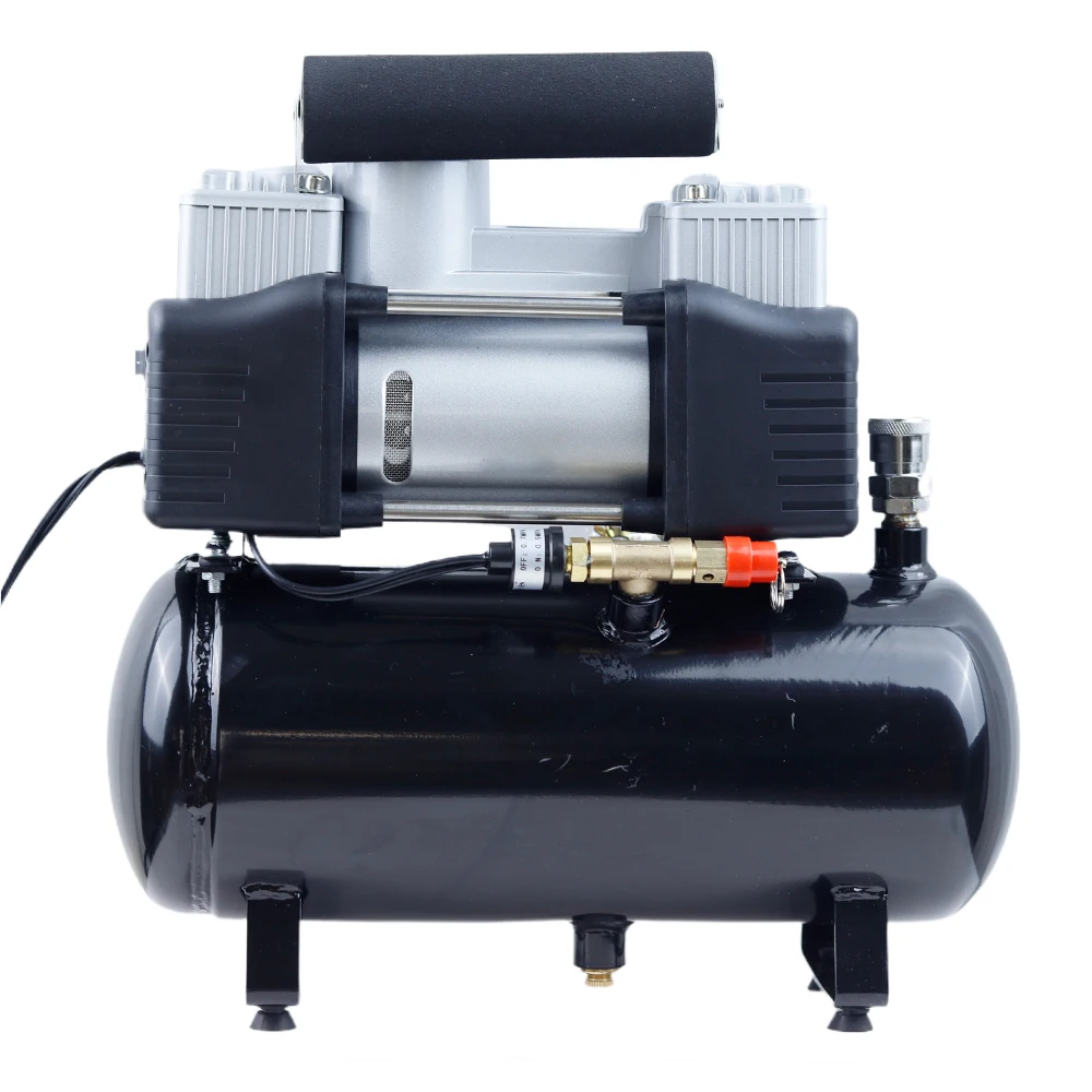 Luchtcompressor-Draagbare-Drukpomp-Voor-Auto-Motorfietsen-Fiets-2-5l ...