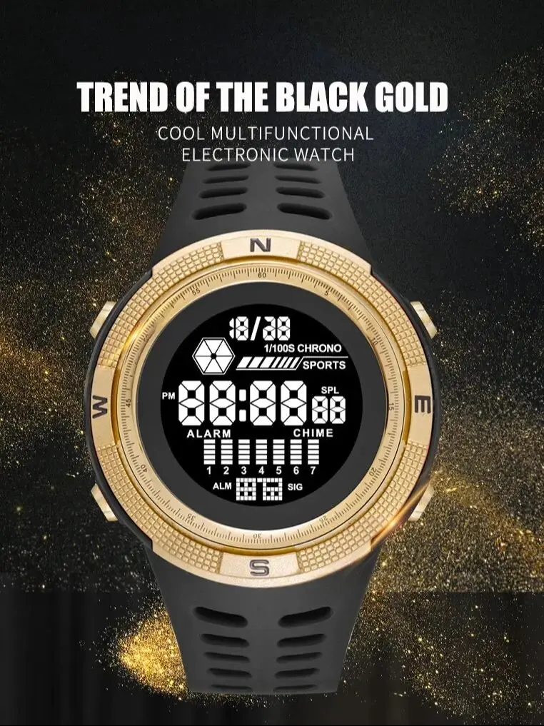 WECOOL-Brand-Sport-Watches-Waterproof-Led-Back-Light-Alarm-Clock ...