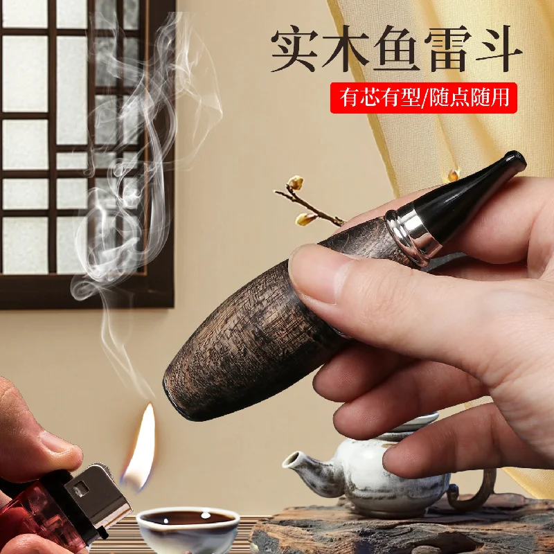 Lightweight Portable Tobacco Pipe 9mm Filter Handheld Smoking Pipe for ...