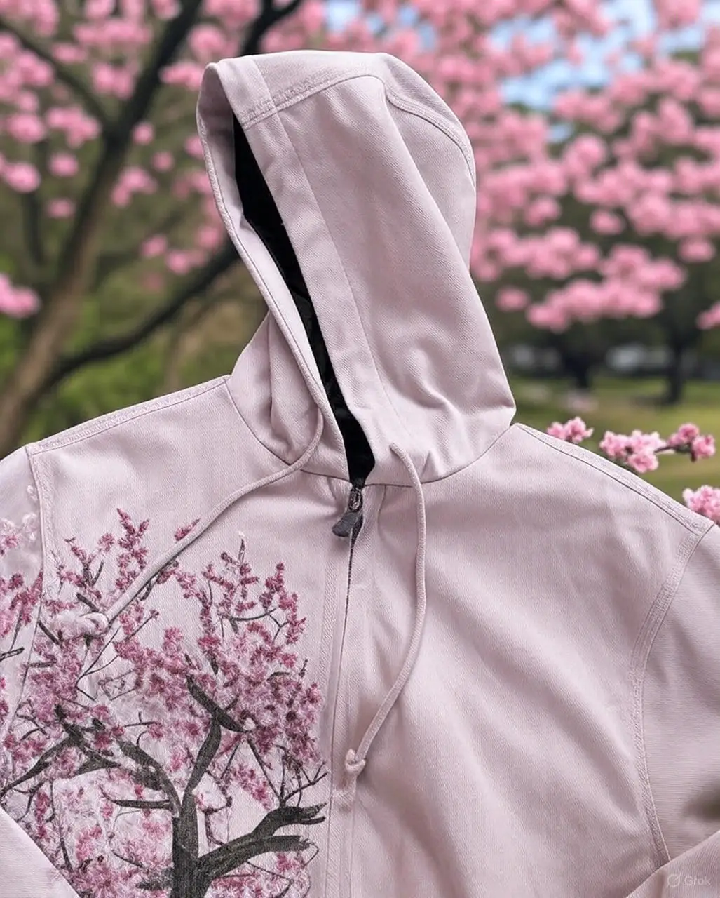 American Gothic Sakura Jacket Y2K Hoodie Clothes Mens Womens Sakura ...