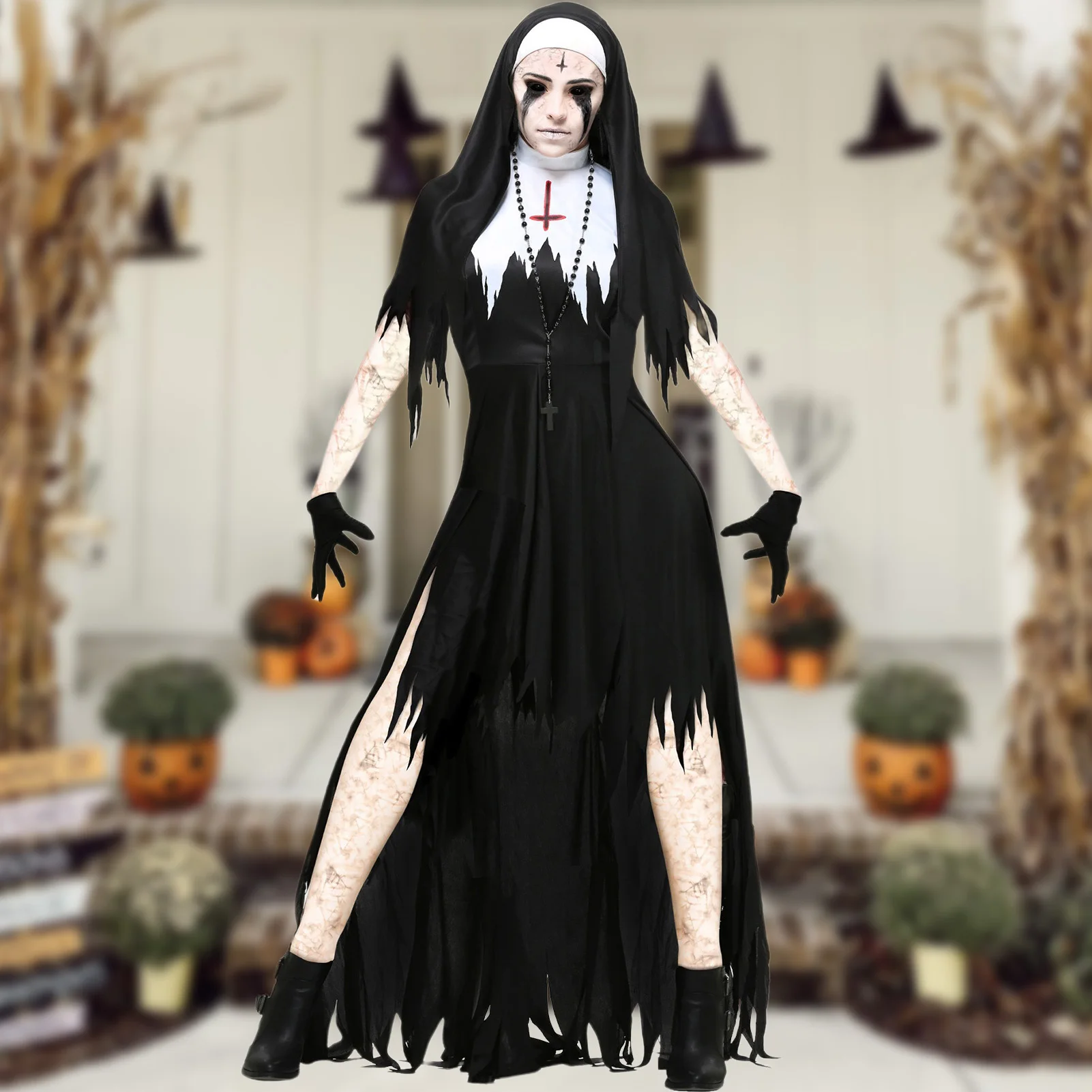 Demonic Nun Costume