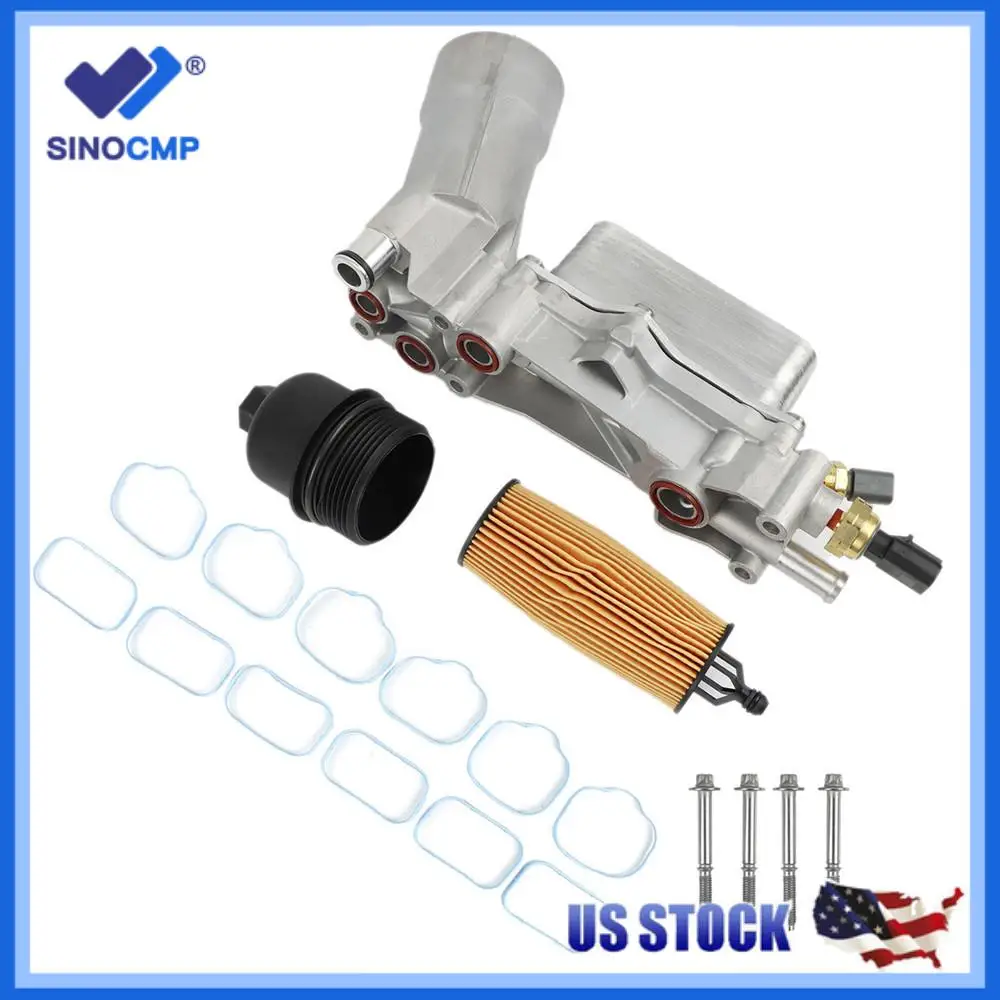 926-876-Aluminum-housing-Oil-filter-assembly-with-bolts-manifold-seals ...