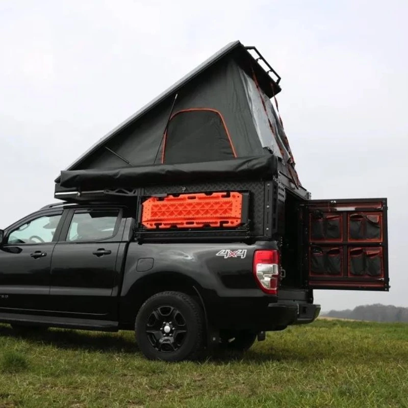 4x4-offroad-triangle-tent-Car-Roof-Top-Tent-Folding-Camping-Truck ...