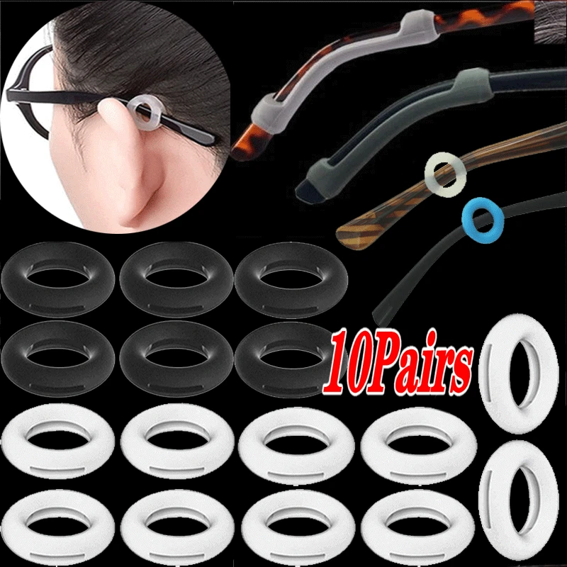 Gancho de oreja antideslizante para gafas, accesorios para gafas ...