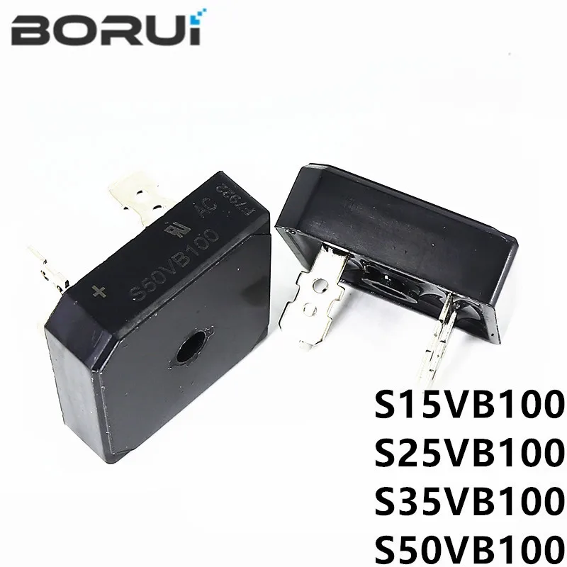 1pcs-S15VB100-S25VB100-S35VB100-S50VB100-15A-25A-35A-50A-1000V-Bridge ...