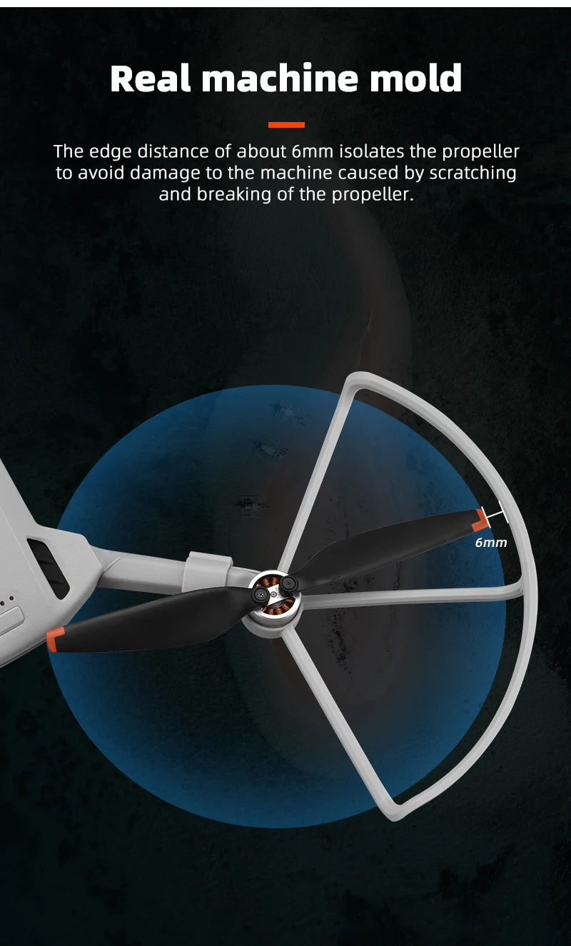 Propeller Guard for DJI Mini 3 Pro - Propellers Protector Props Cover ...