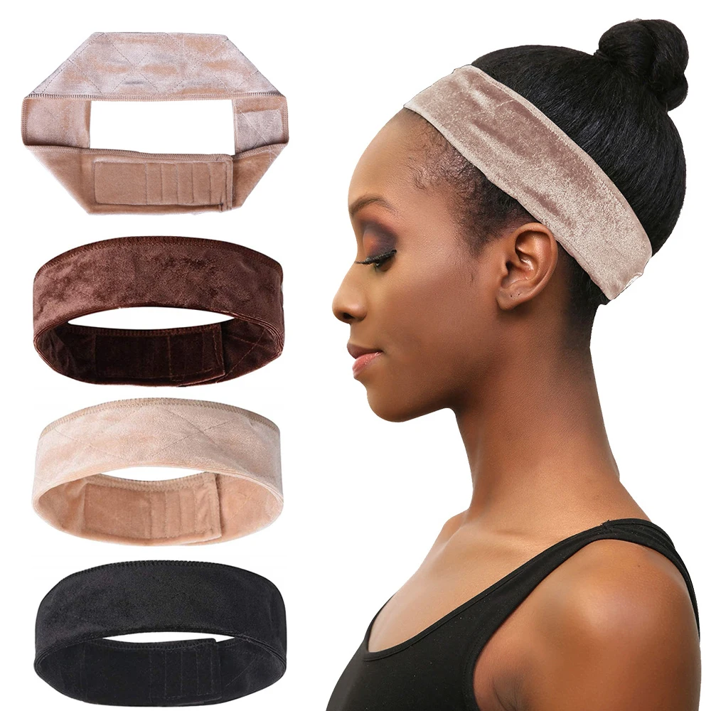 5Pcs-Velvet-Headband-for-Women-Lace-Wig-Grips-Non-slip-Wig-Band ...