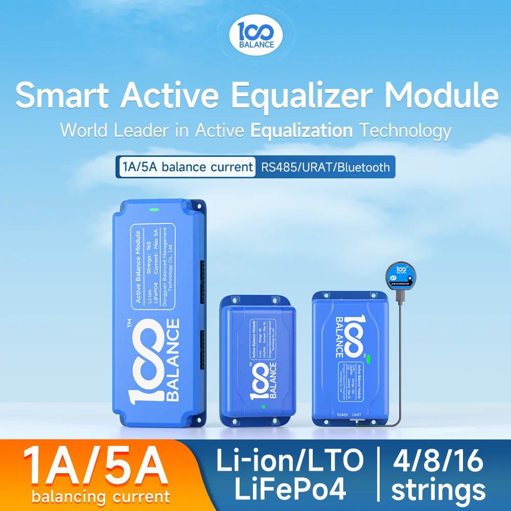 Smart-active-Balancer-lifepo4-balancer-1A-5A-4s-8S-16S-bluetooth-UART ...