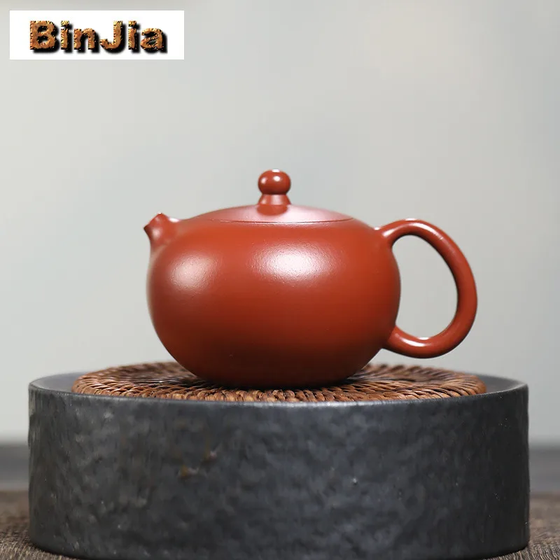 140Ml Two Types Of Ancient Yixing Purple Clay Teapots Handmade Xishi ...