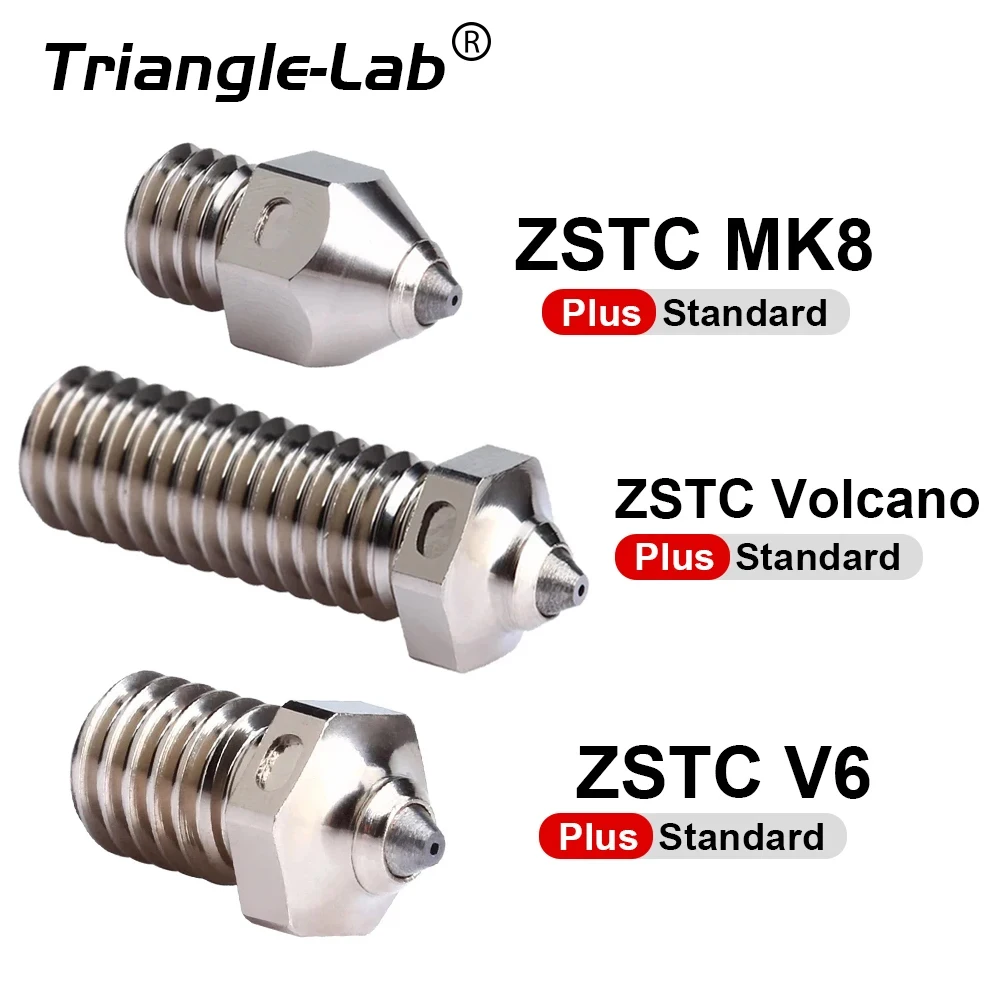Trianglelab-MK8-ZSTC-Nozzle-Tungsten-Carbide-Copper-Plated-High ...