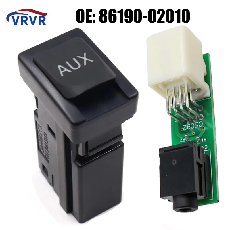 Car-Auxiliary-AUX-USB-Port-Adapter-86190-02010-AUX-Audio-Interface-For ...