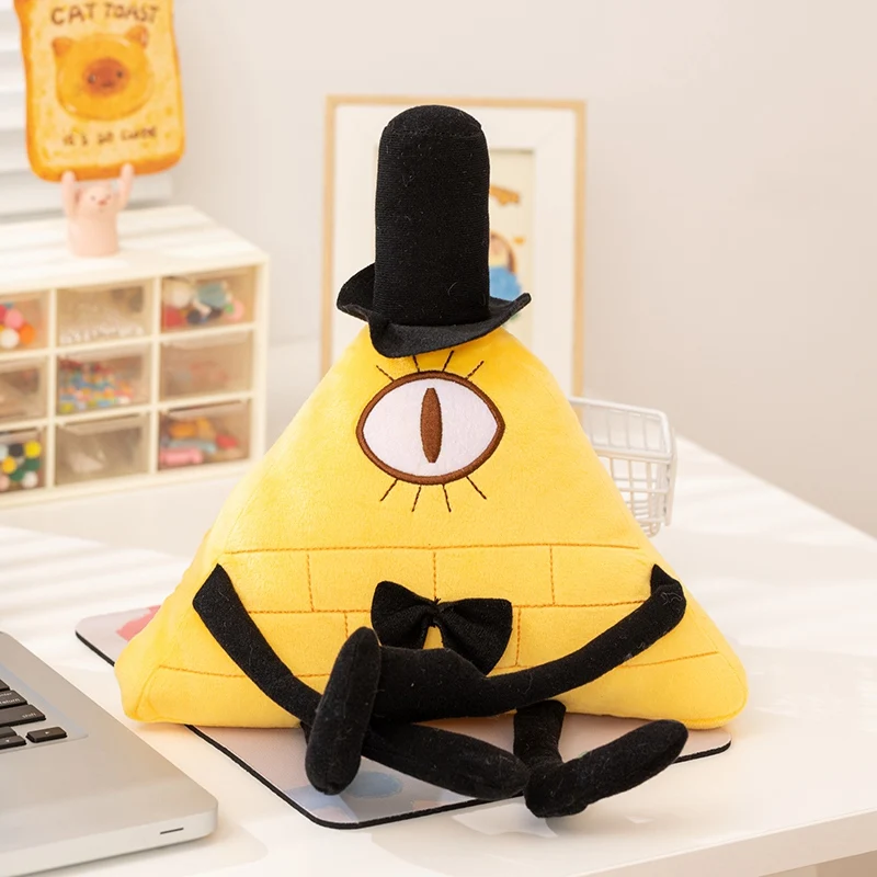 27CM Gravitys Falls Bill Cipher Plush Square Plushies Toy Cute Soft ...