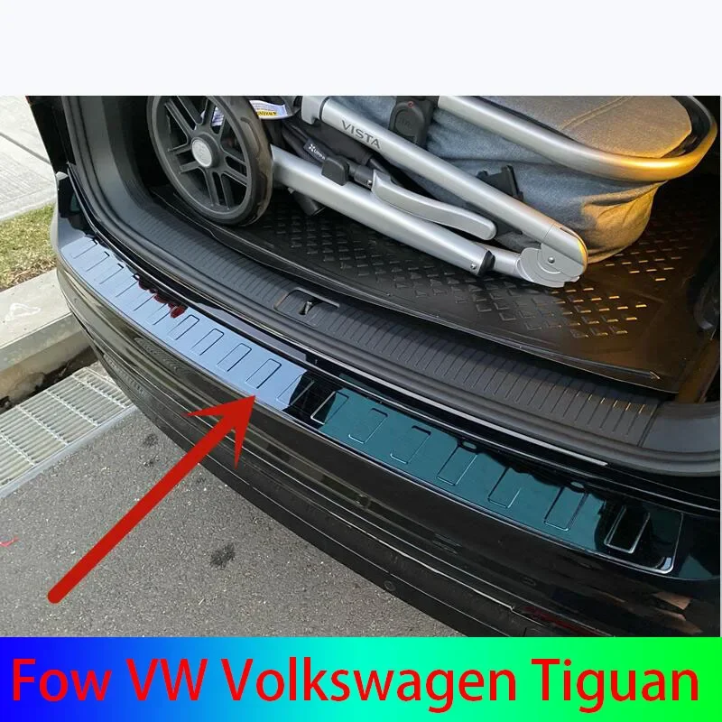 Rear-Bumper-Protector-Sill-Trunk-Tread-Plate-Trim-For-VW-Volkswagen ...