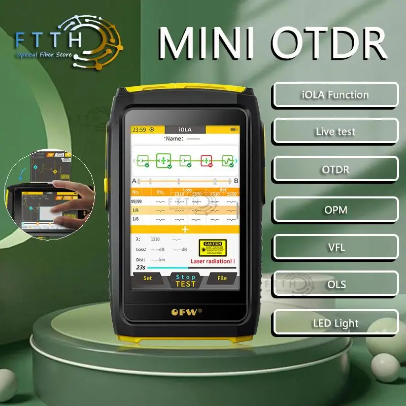 MINi-OTDR-Active-Fiber-Live-Test-1577nm-IOLA-1550nm-20dB-Fiber-Optic ...