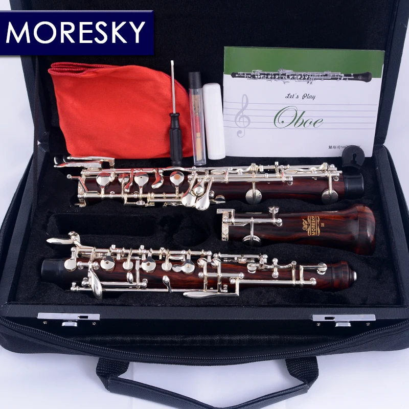 MORESKY Professional C Key Oboe of Redwood Semi/Fully Automatic ...