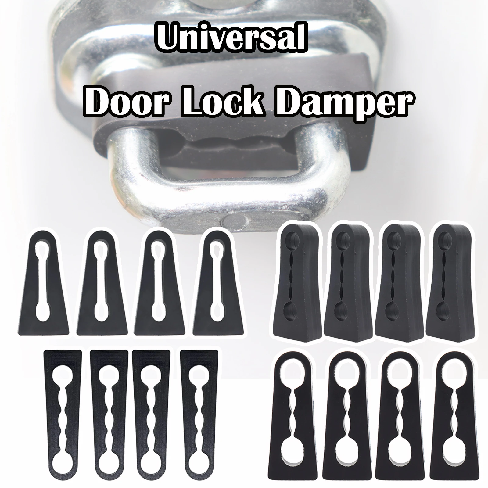 Universal-Door-Lock-Damper-Buffer-Deadener-Seal-Shock-Absorbing-Damping ...