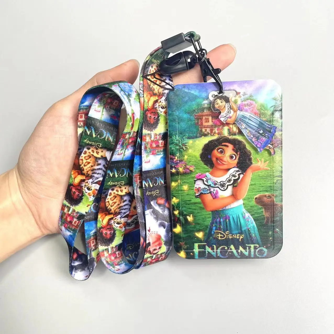 Disney-Encanto-Anime-Figure-PVC-Card-Cases-Card-Lanyard-Key-Lanyard ...