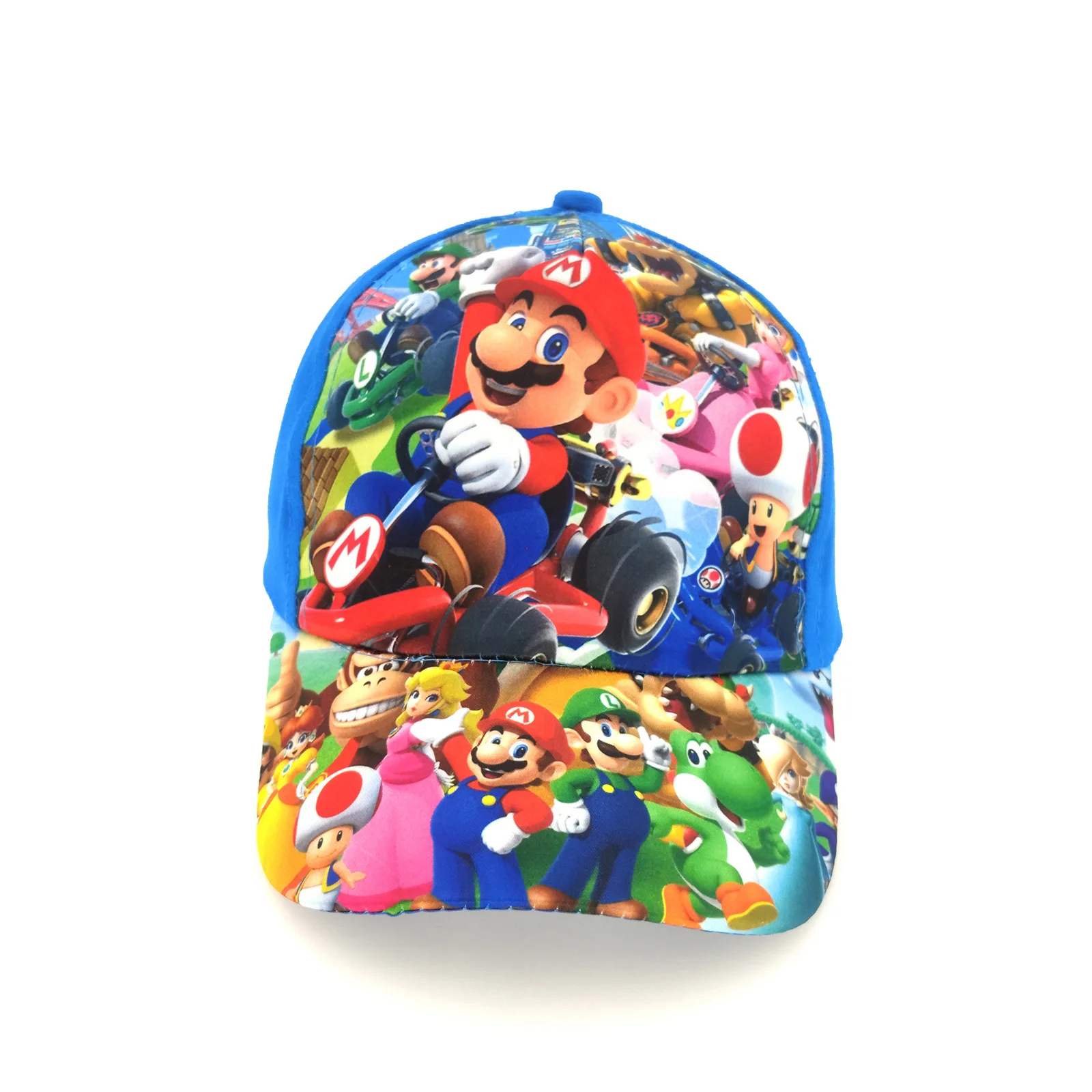 Super-Mario-Bros-Baseball-Cap-Anime-Figures-Mario-Luigi-Yoshi-Bowser ...